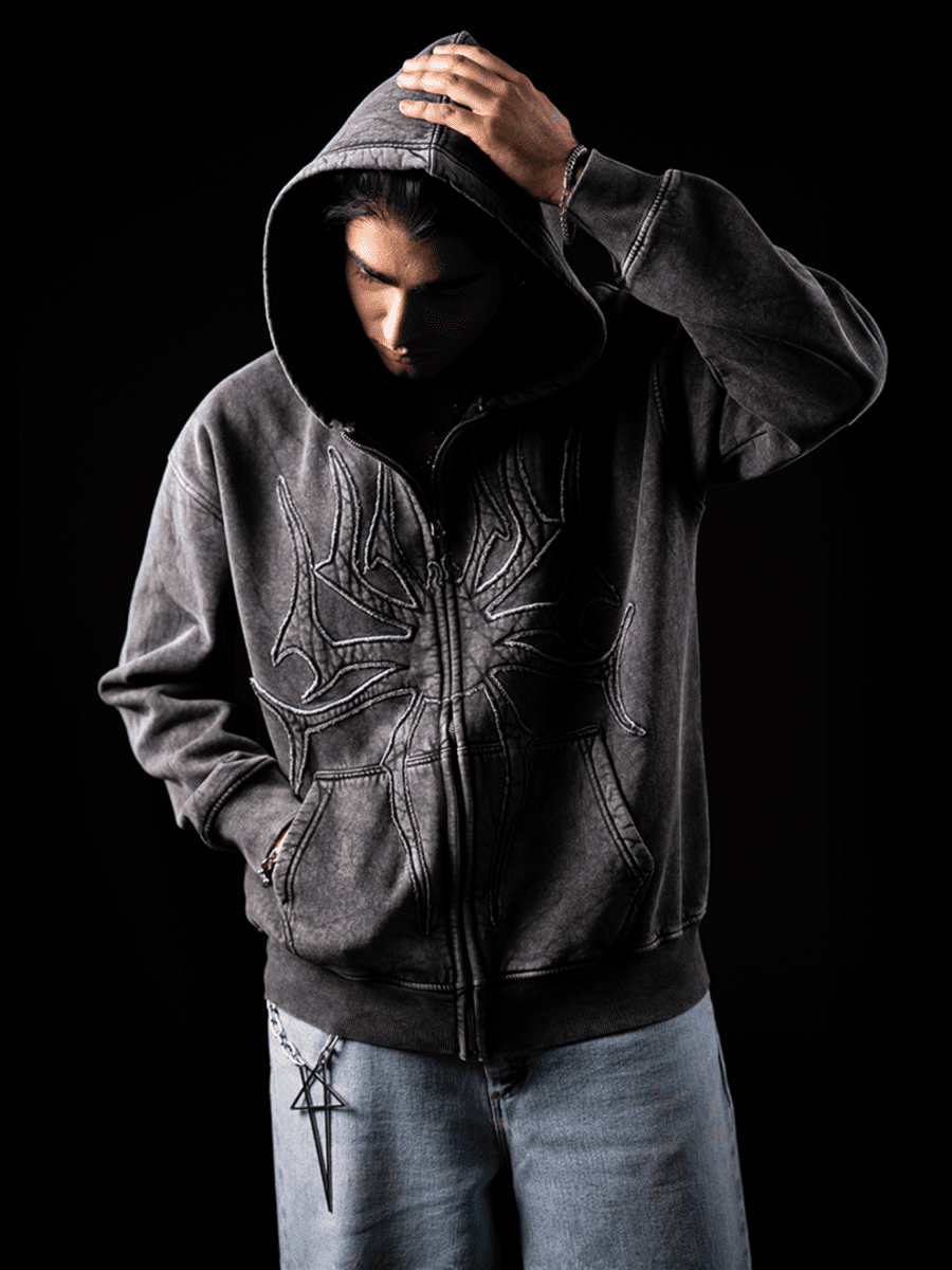 Steel Altar Hoodie – Sleek Thread